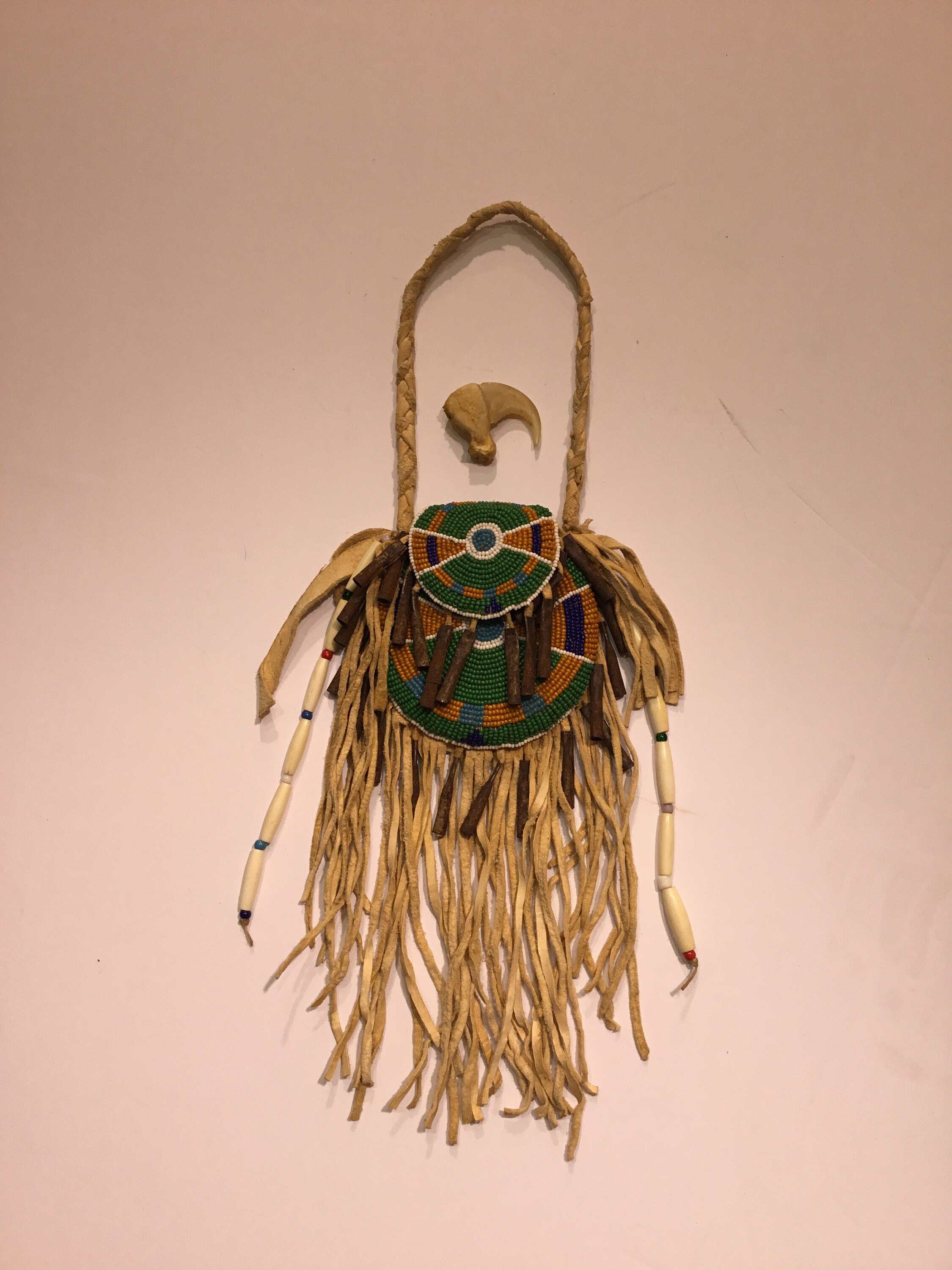 Apache Beaded Mirror Bag - Etsy