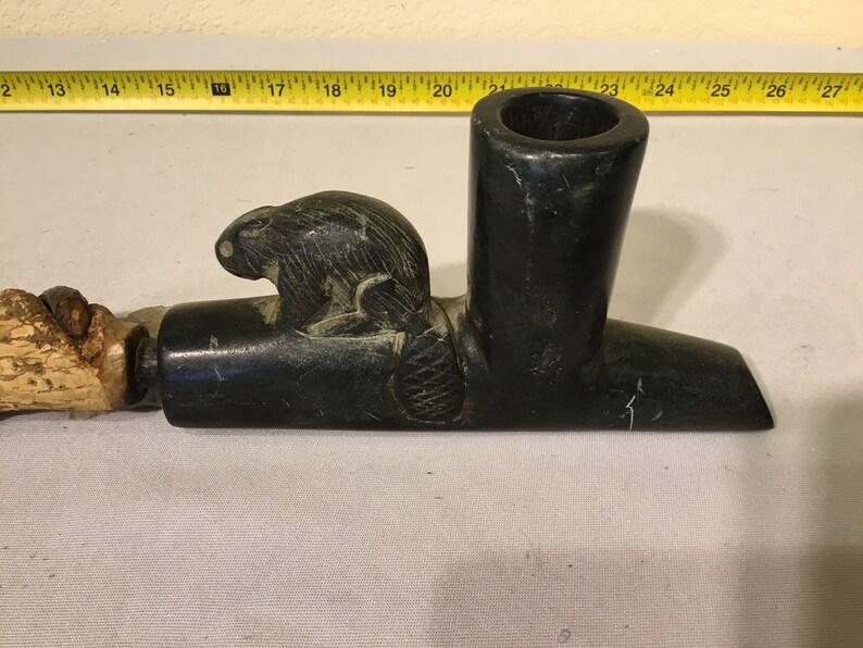 Steatite Peace Pipe - Etsy