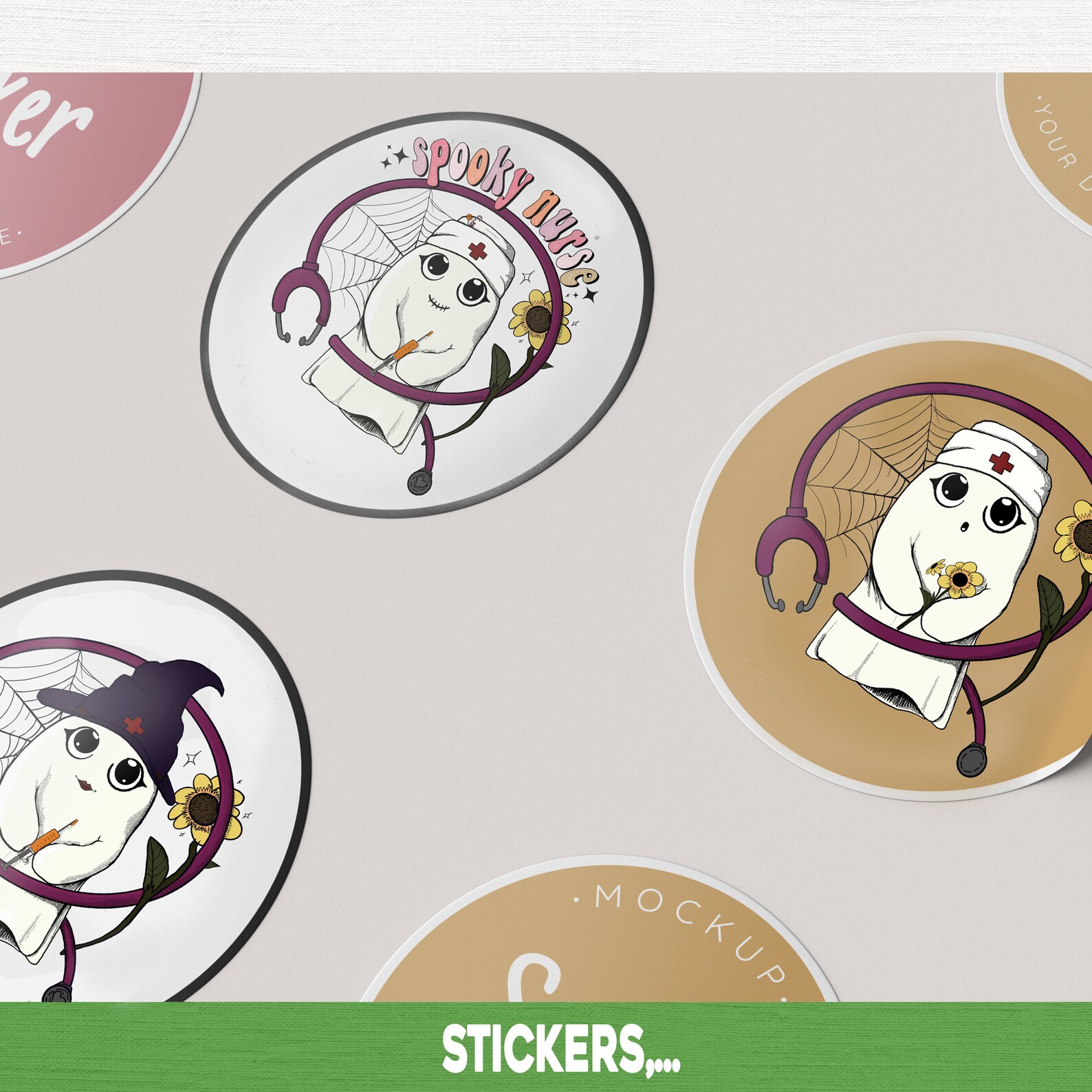 Halloween Nurse Png Spooky Nurse Clipart for Fall Nurse - Etsy