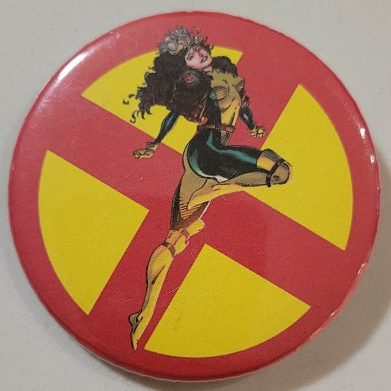 Superhero Button - Etsy