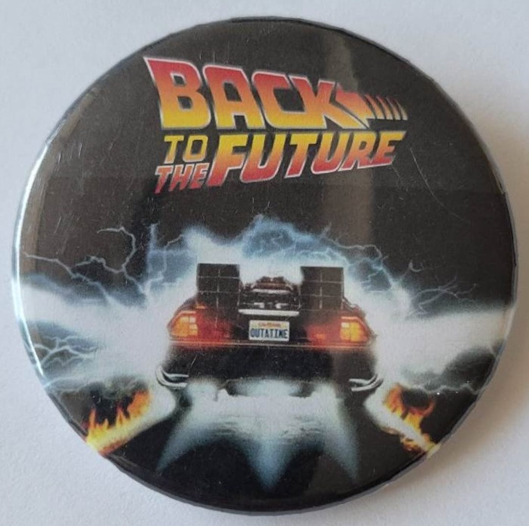 2.25in Back to the Future Button - Etsy