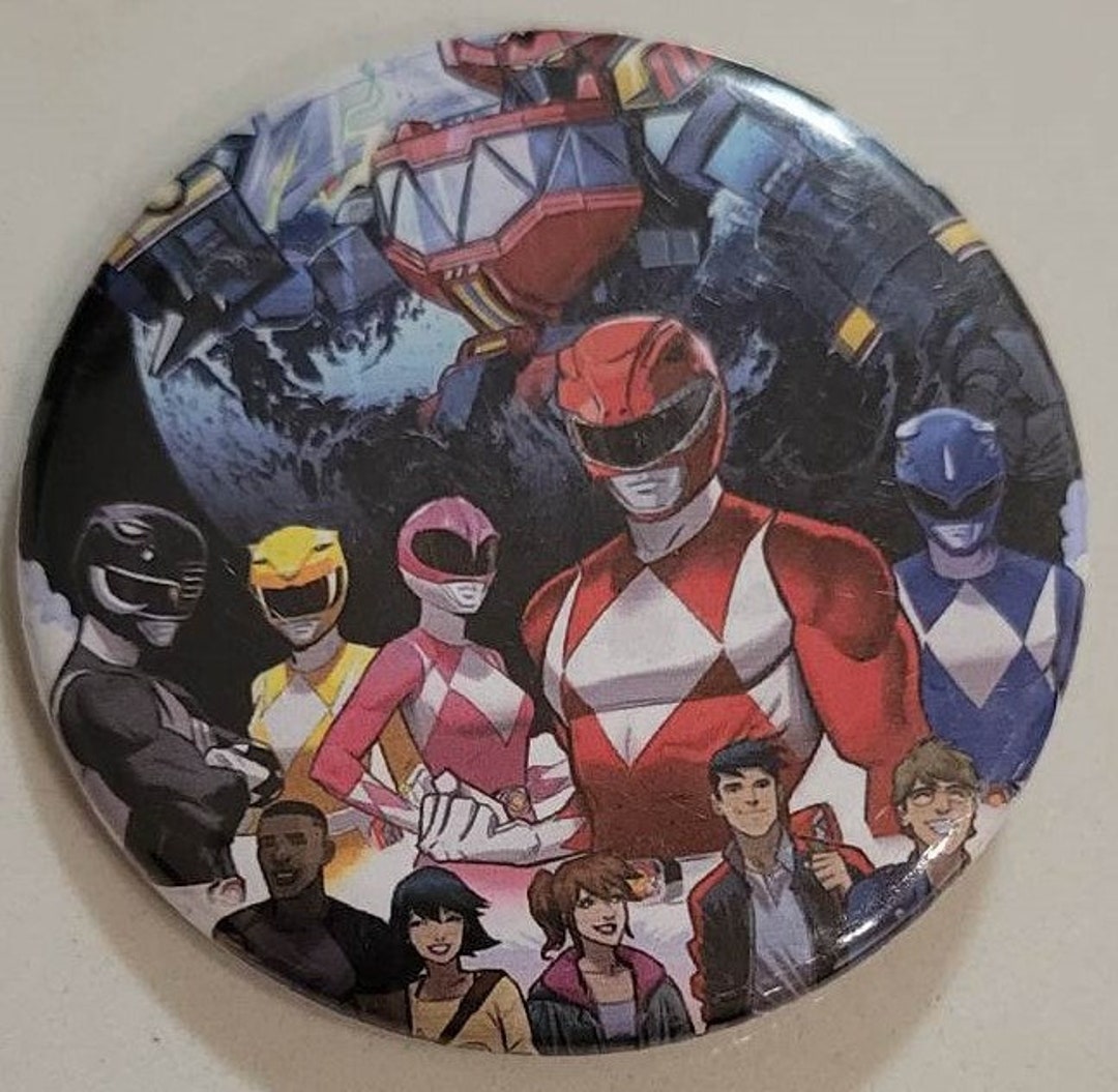2.25in Power Rangers Button - Etsy
