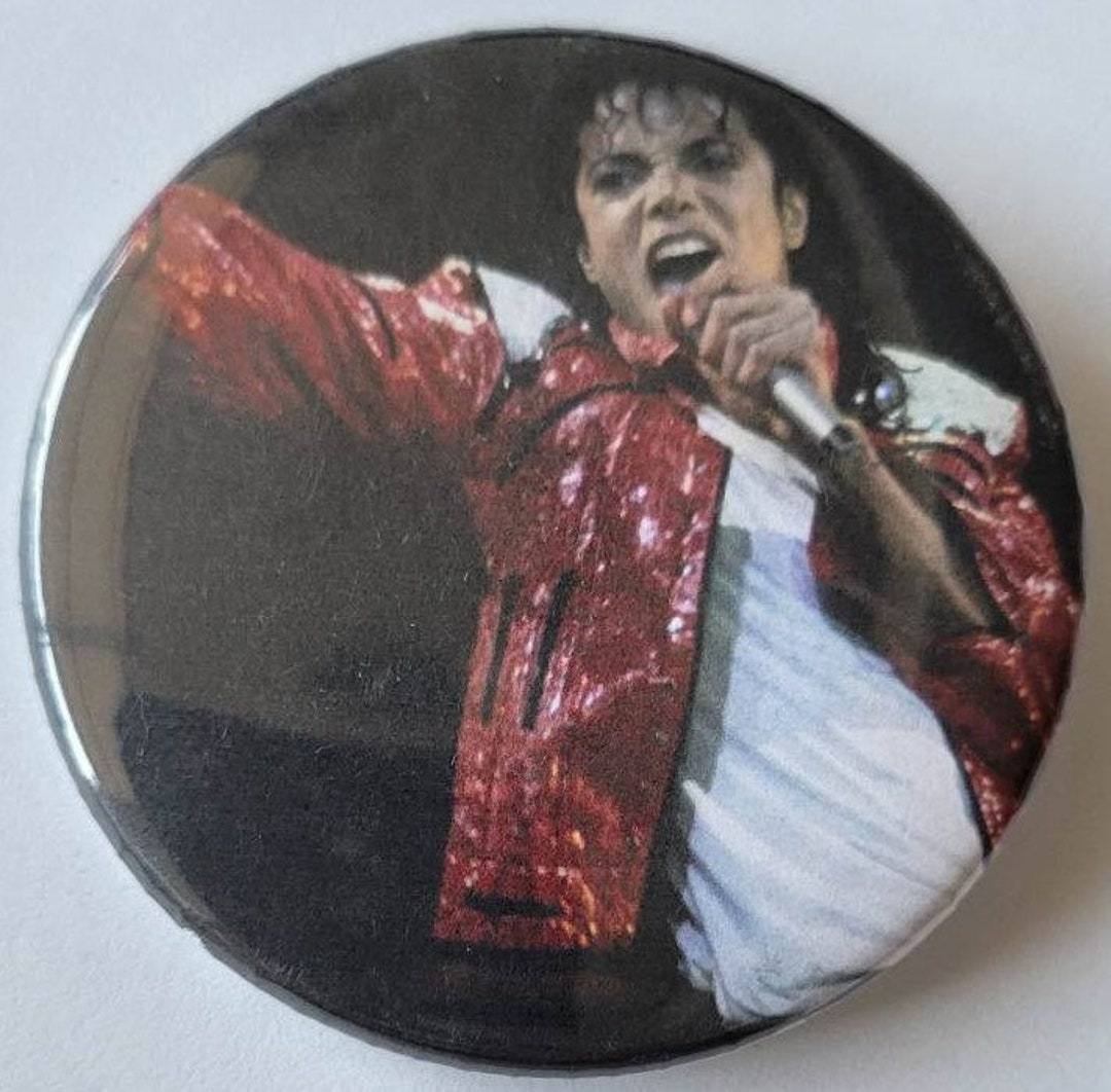 2.25in Michael Jackson Button - Etsy