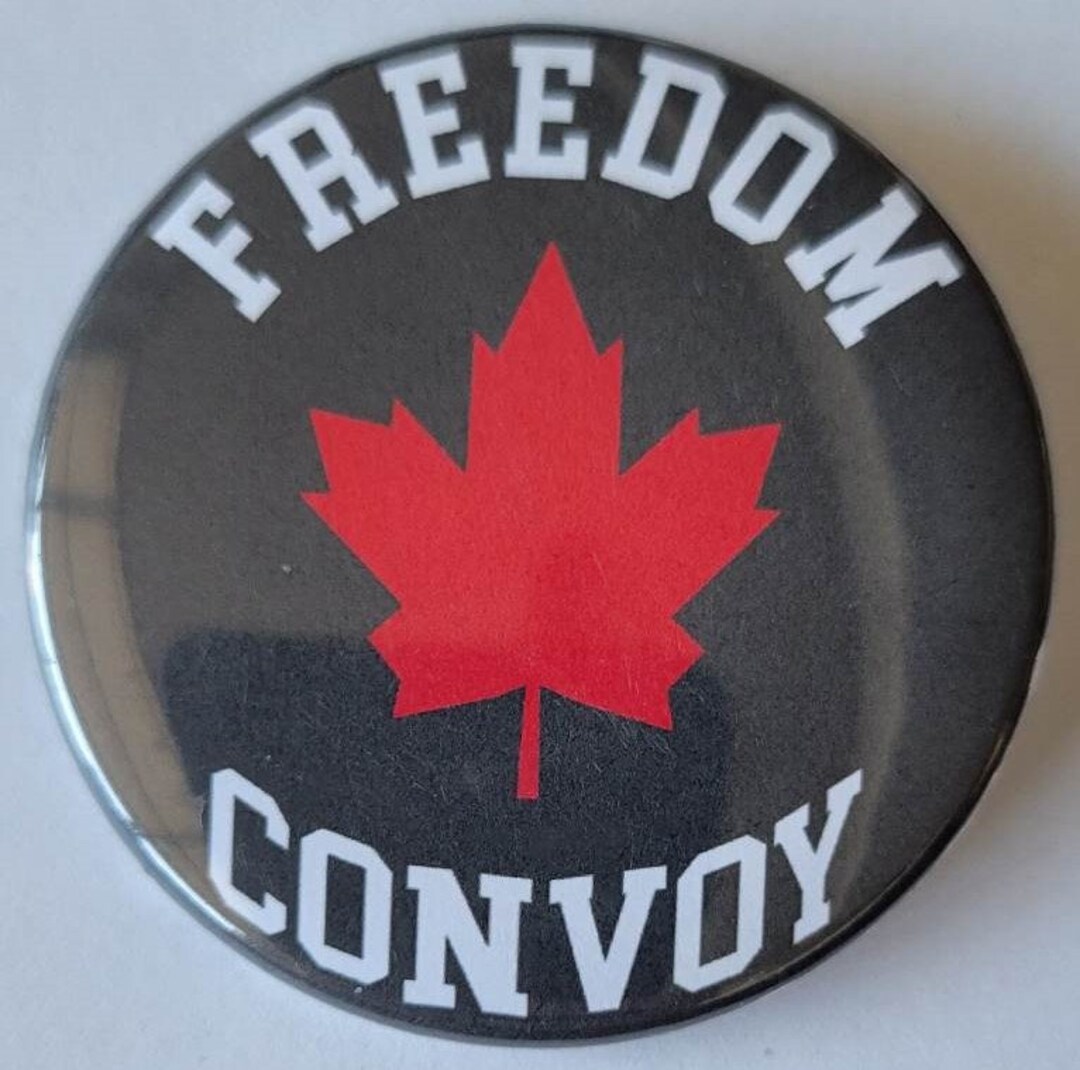 2.25in Freedom Convoy Button - Etsy