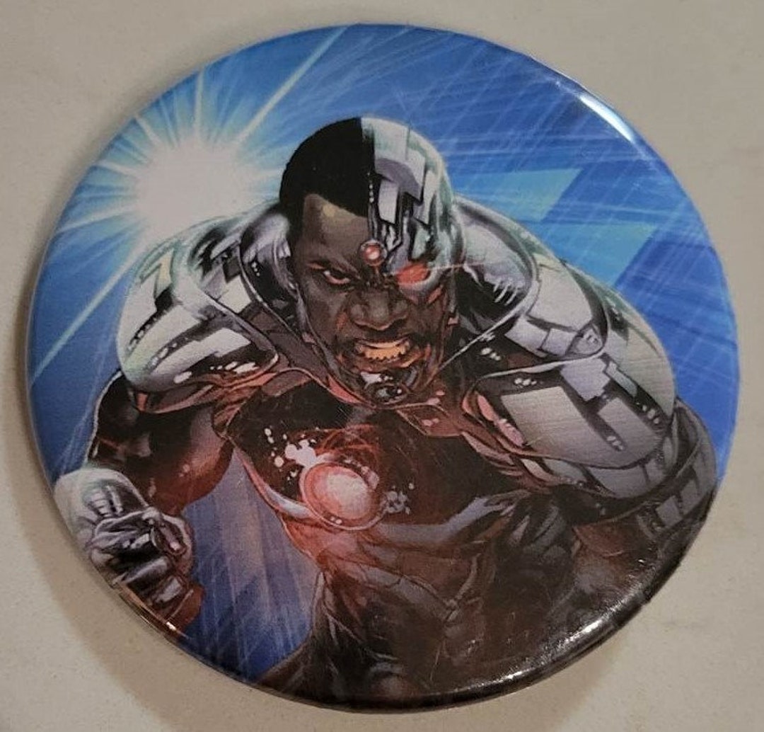 2.25in Cyborg Button - Etsy