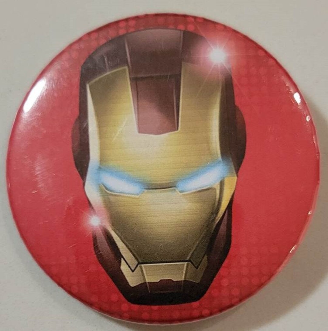 2.25in Iron Man 2 Button - Etsy