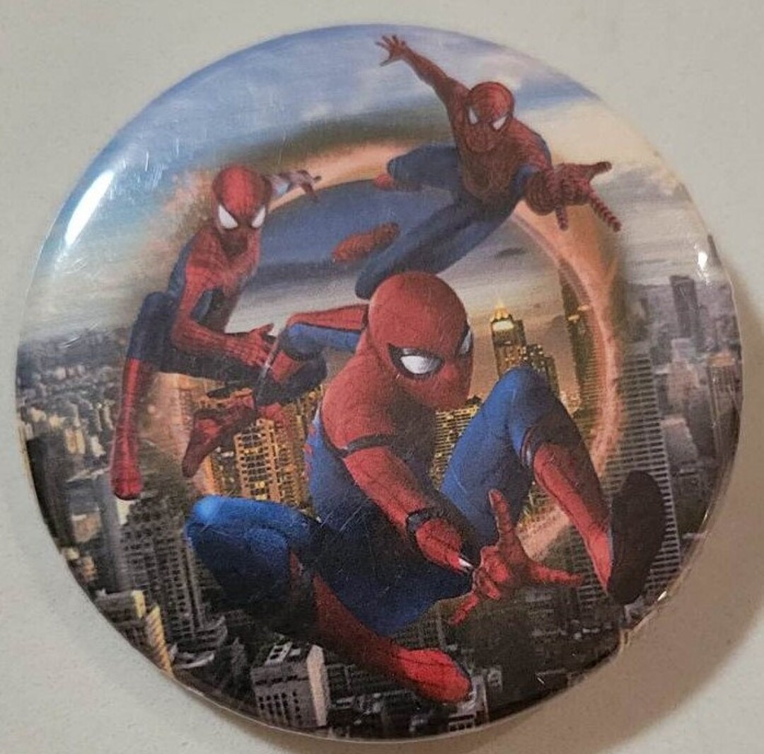 2.25in Spiderman Button - Etsy