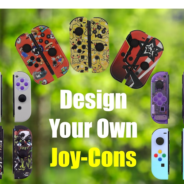Custom Nintendo Switch Joy Cons - Etsy