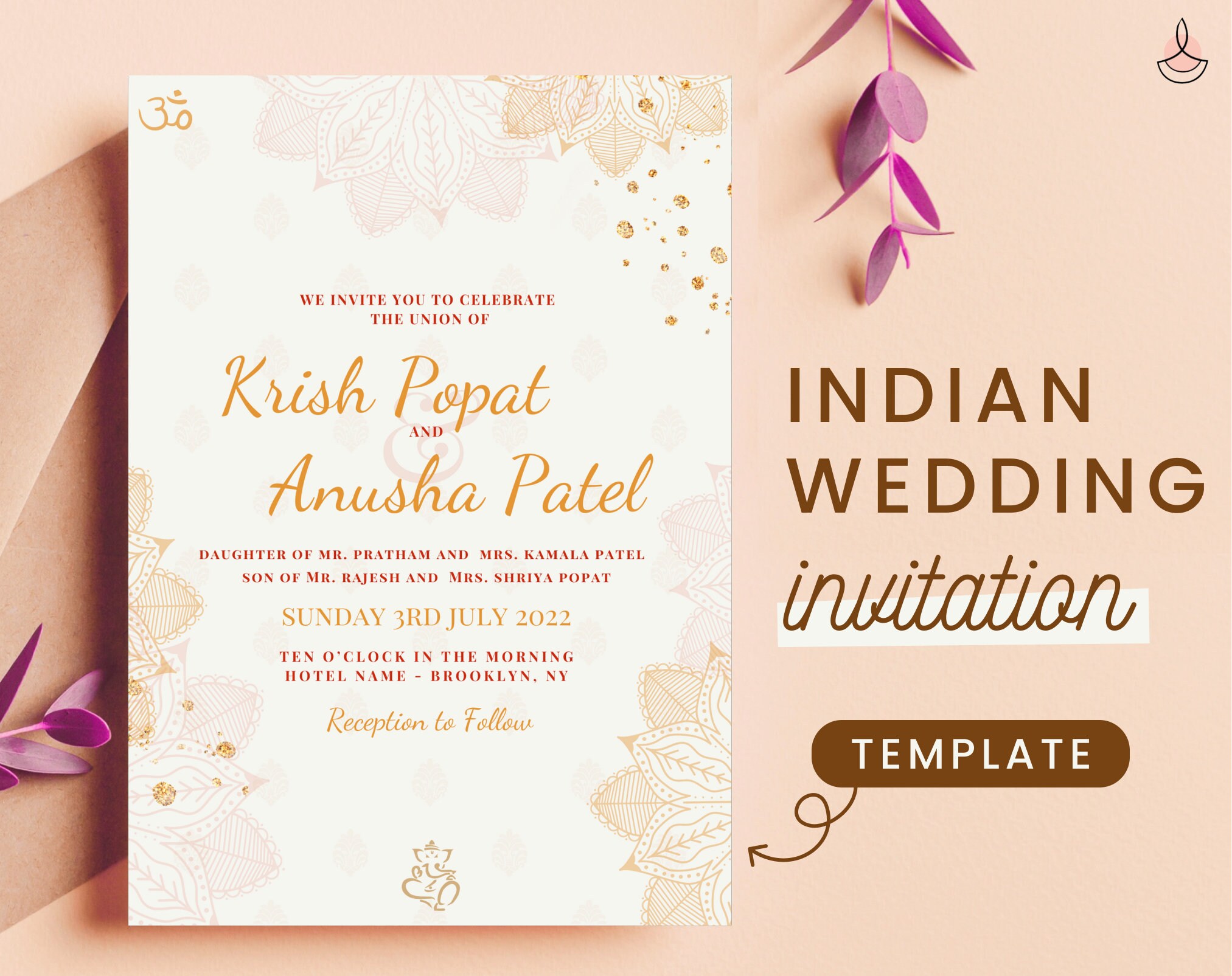Indian Wedding Invitation Wording Samples