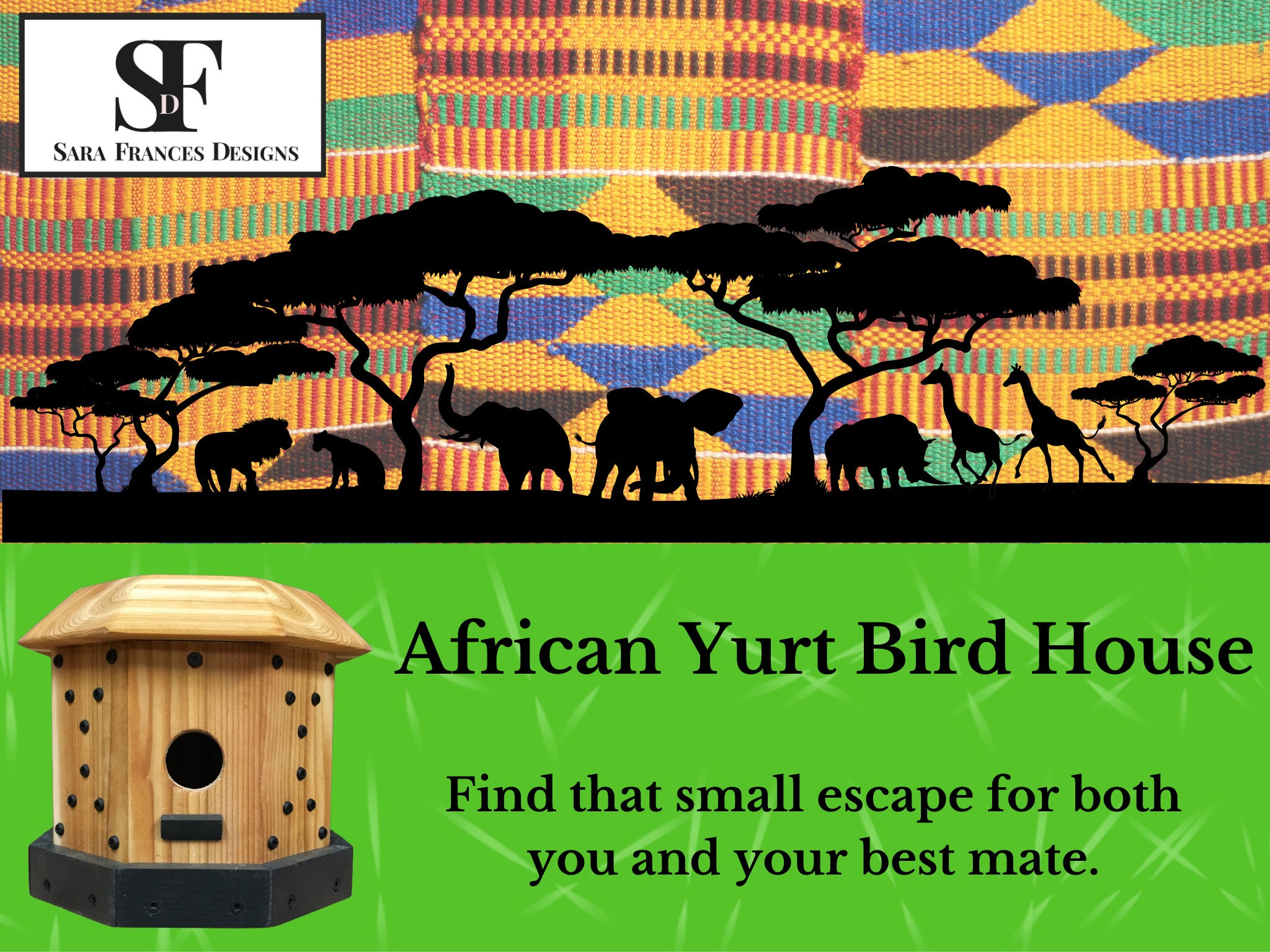 The African Yurt Bird House - Etsy