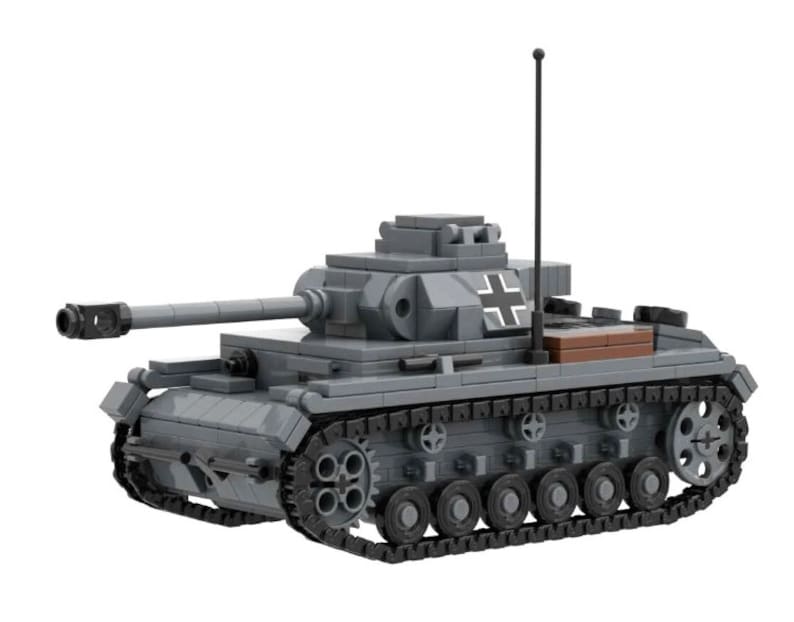 Custom WWII G*rm@n Panzer 3 Building Block Tank - Etsy