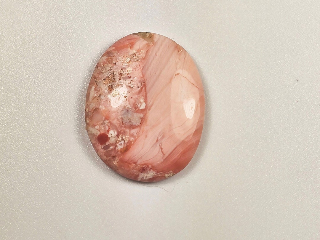 Brecciated Pink Opal Handmade Designer Cabochon - Etsy