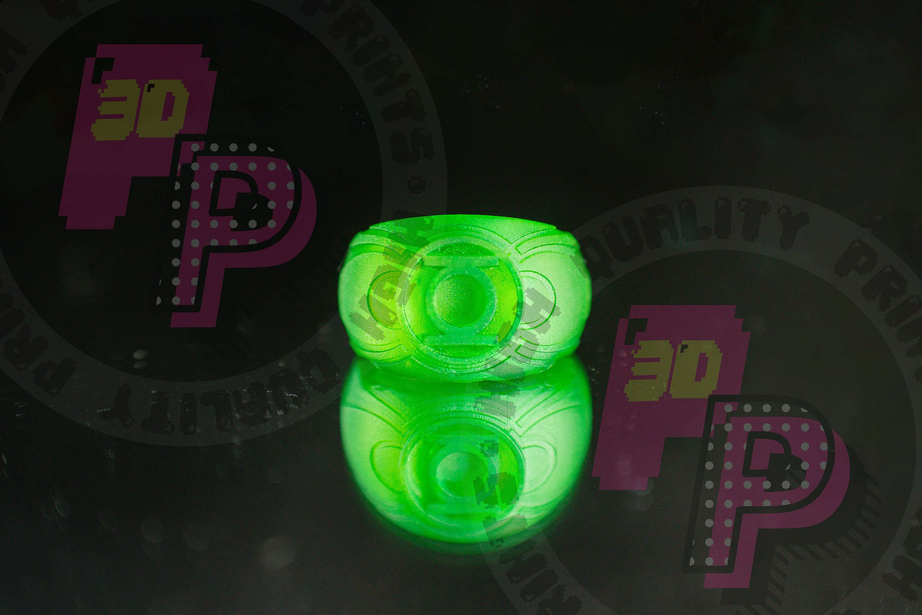 Lantern Corps Power Rings Replicas green Lantern Ring - Etsy