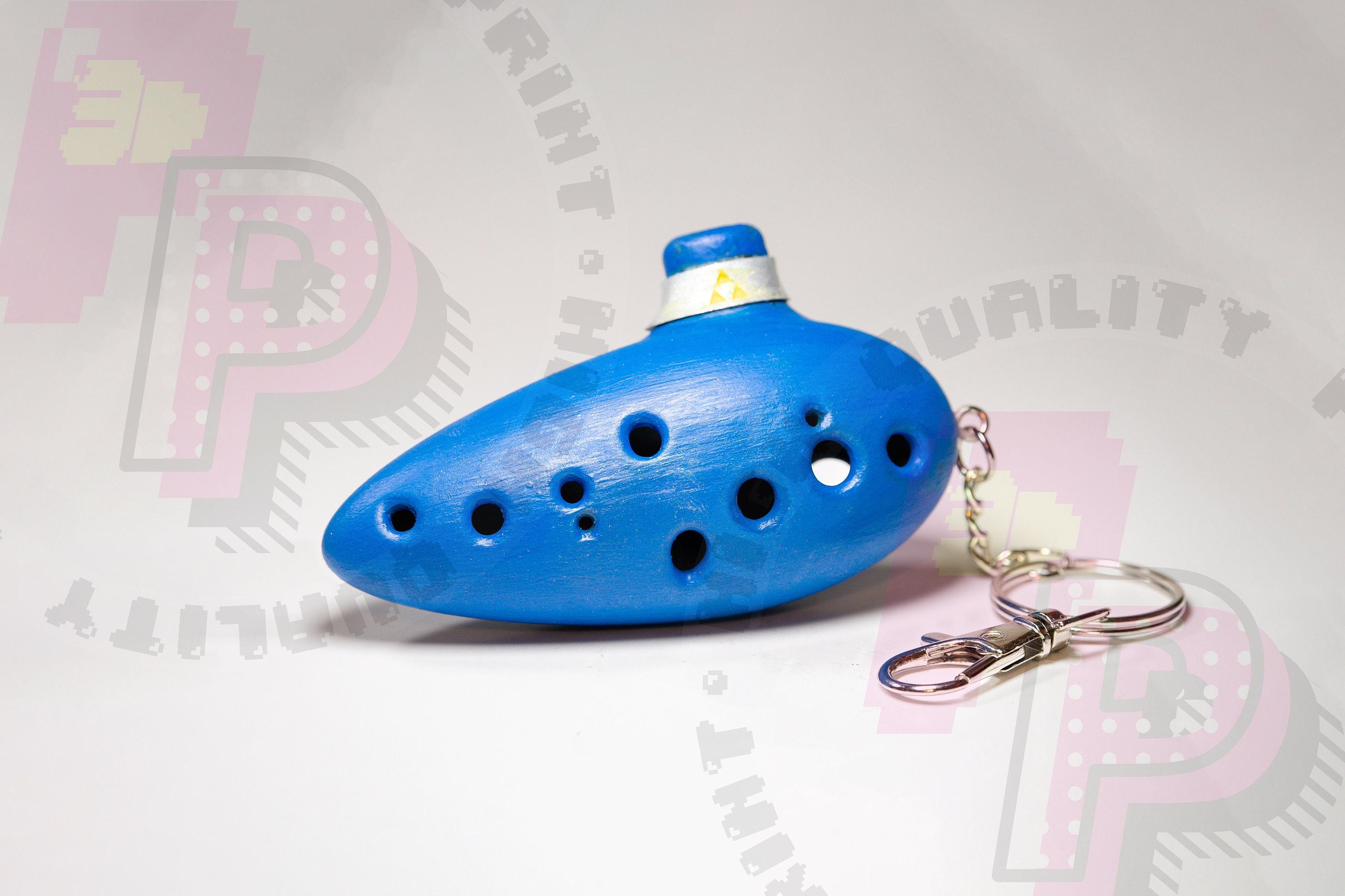 The Legend of Zelda Ocarina Key Chain - Etsy