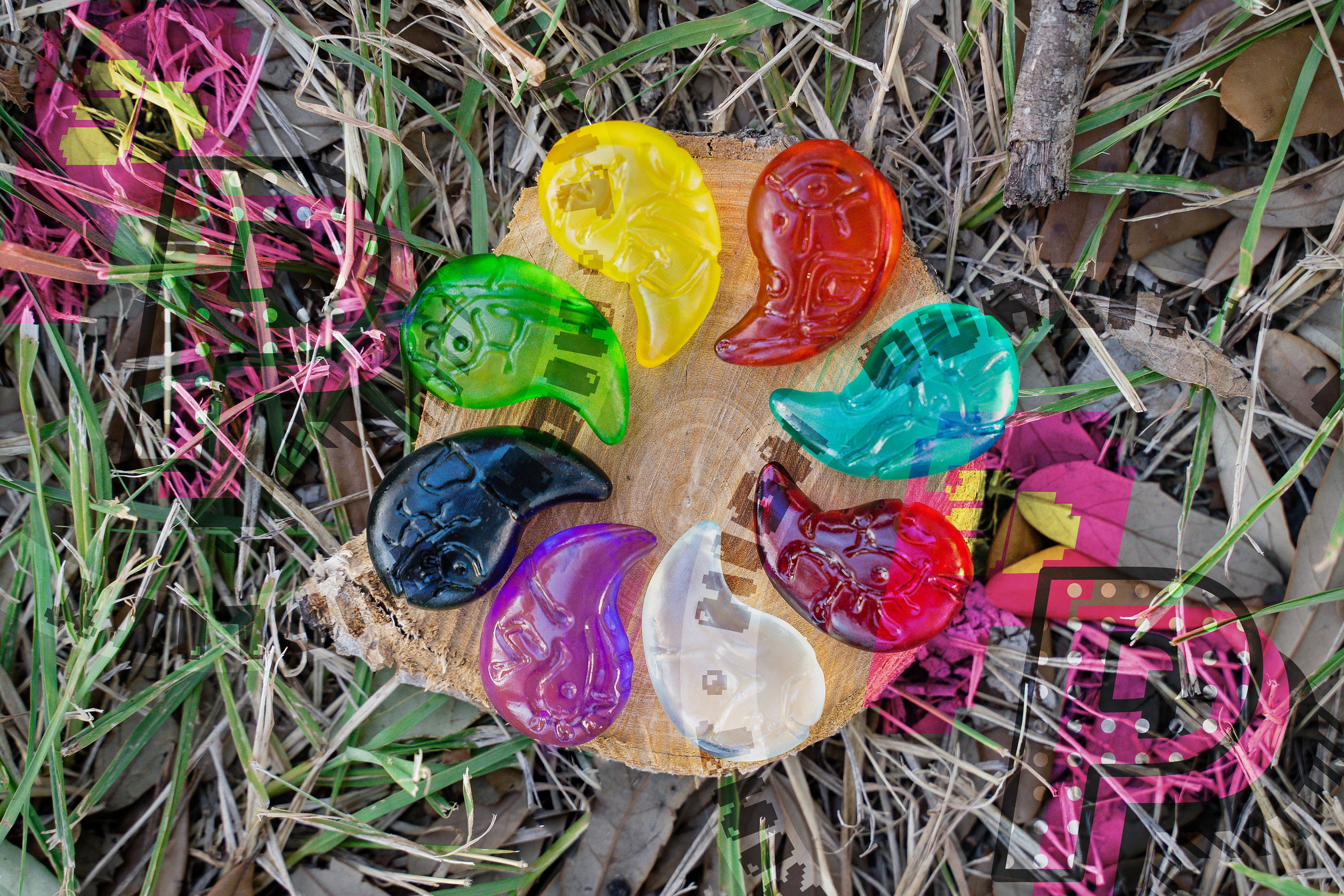 Zelda Tears of the Kingdom 8 Secret Stones (2 In.) - Etsy