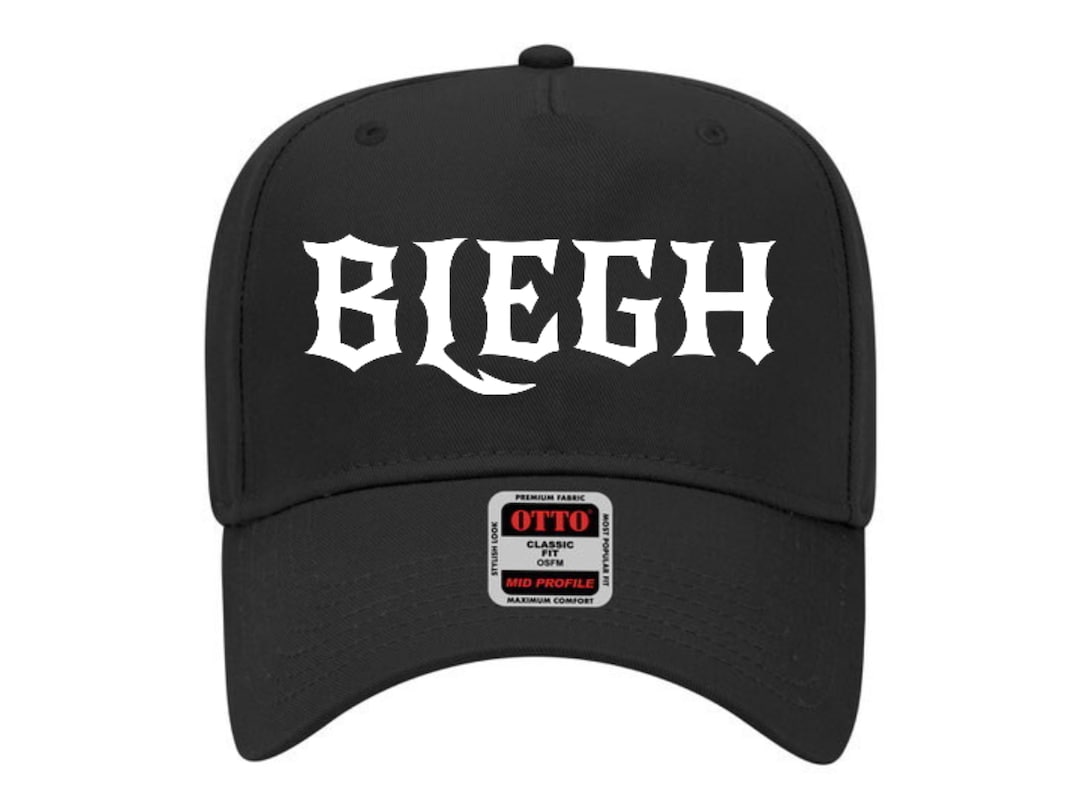 Custom BLEGH Embroidered Hat, Metalhead Gift, Metalhead Gift for Him ...