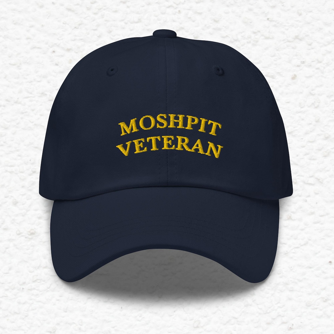 Moshpit Veteran Dad Hat Concert Hat Gift for Concert Goers Gift for ...