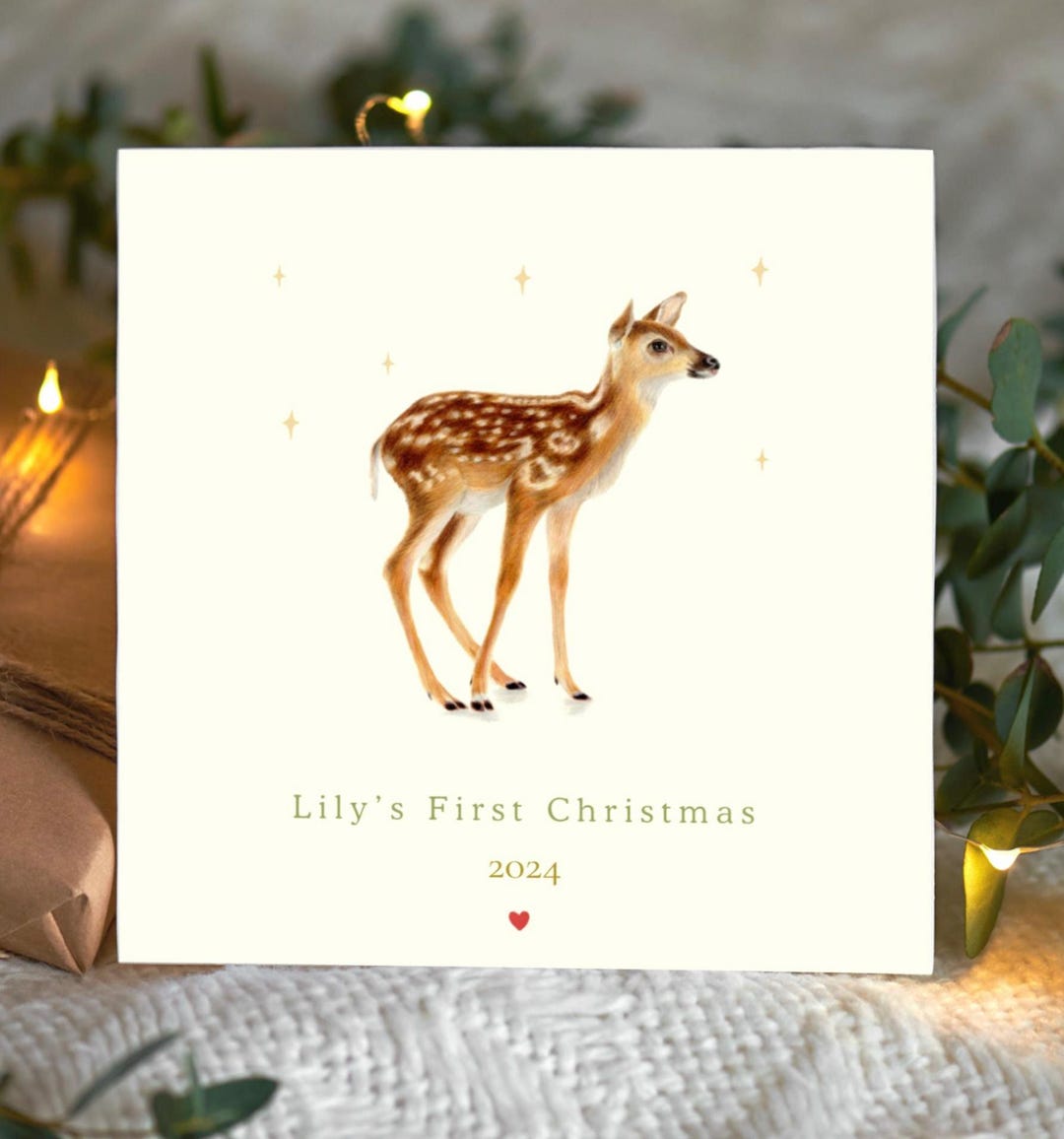 First Christmas Card First Christmas Gift Happy First Christmas Gift ...