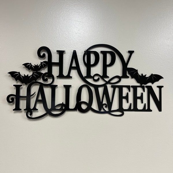 Happy Halloween Sign - Etsy