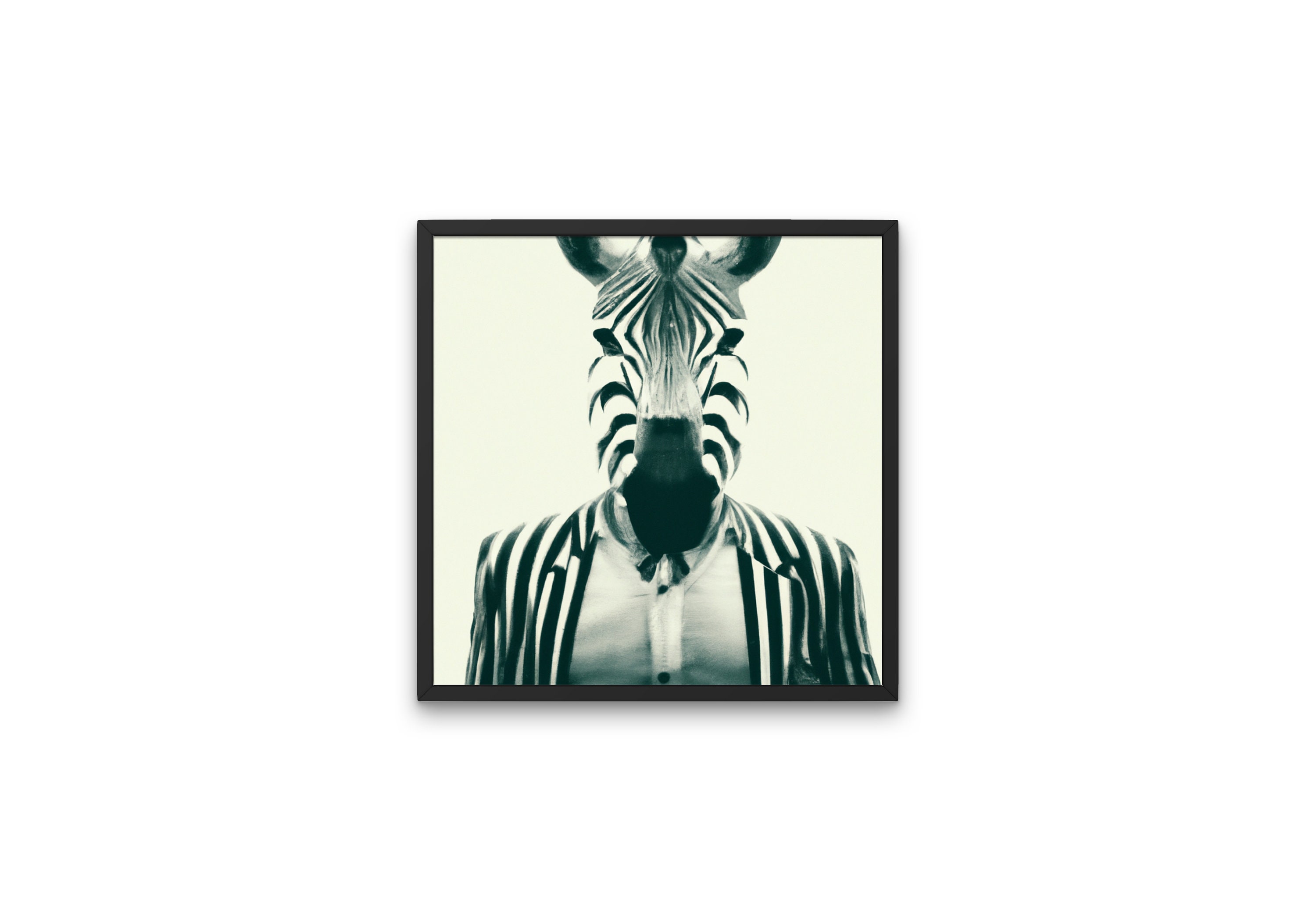Zebra Poster, Animal Print, Black and White Wall Decor, Zebra Print ...