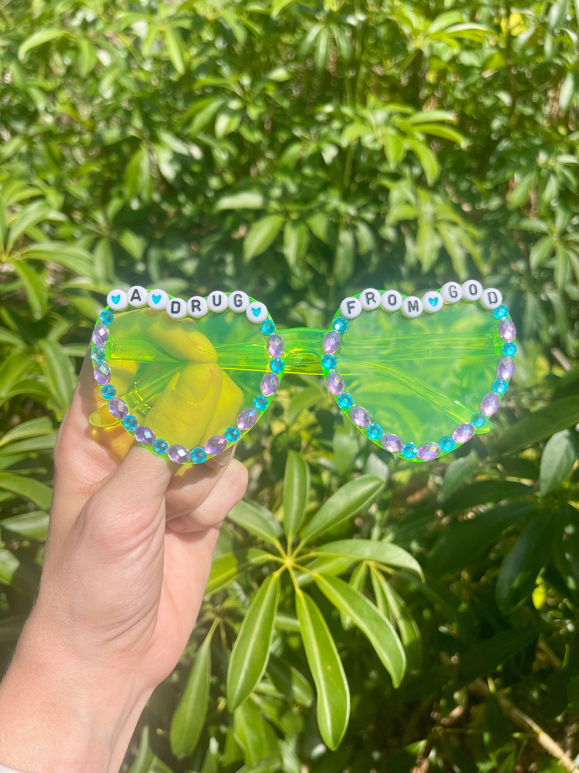 SALE: Festival Glasses, Rave Glasses, Bedazzled Sunglasses, Chris Lake ...