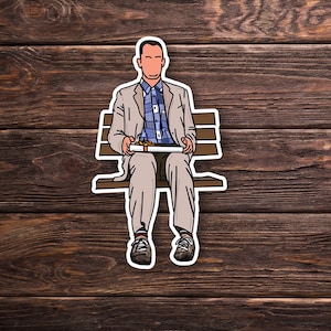 Forrest Gump Sticker OR Magnet - Life is Like a Box of Chocolates ...