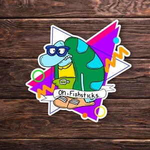 Rocko's Modern Life Sticker OR Magnet - Nickelodeon - Filburt ...