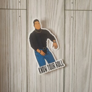The Rock Sticker OR Magnet - Dwayne Johnson -WWF - WWE- Nostalgia - 90s ...