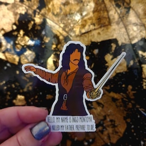 Princess Bride Sticker or Magnet - Inigo Montoya - Classic Movie ...