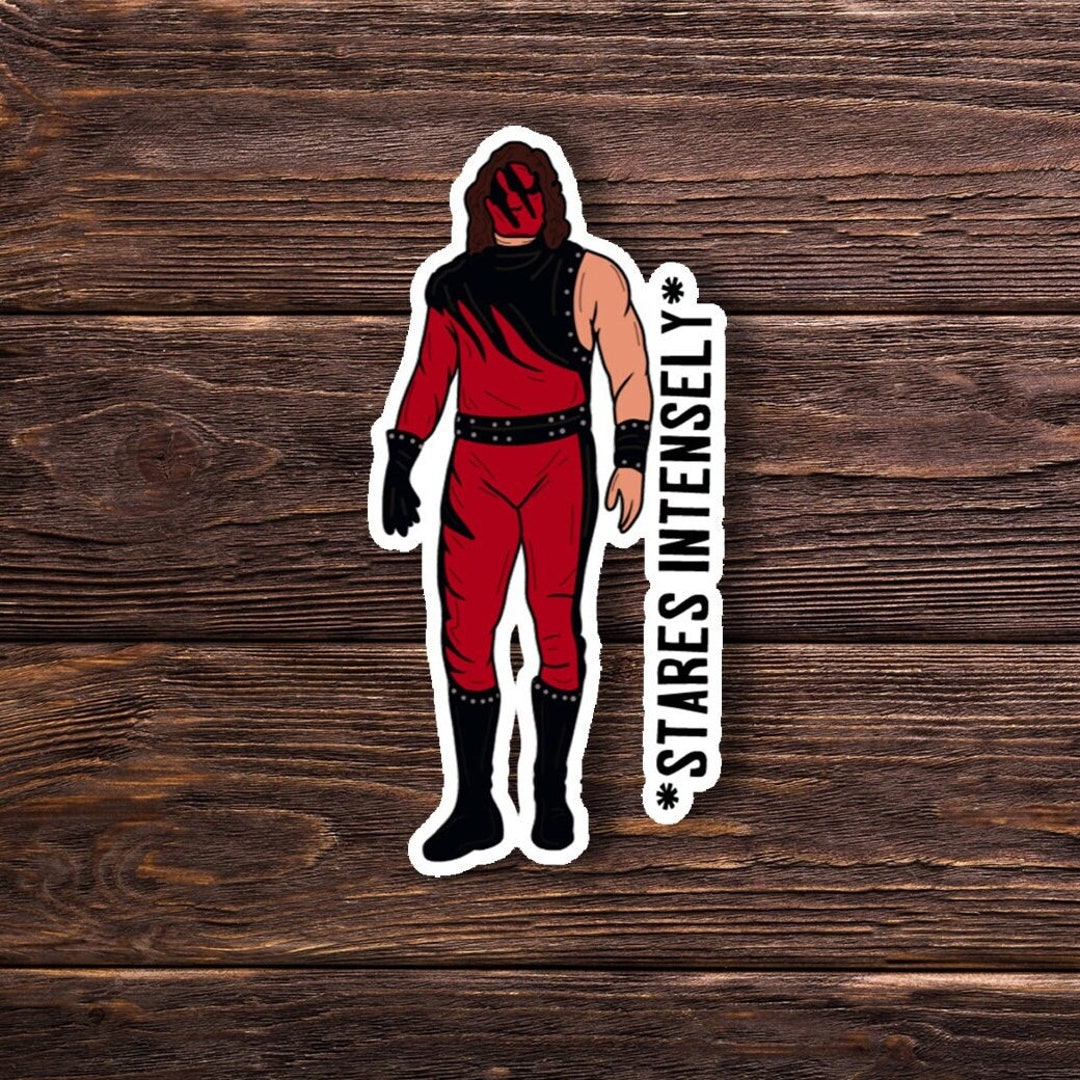 Kane Sticker Sticker or Magnet - WCW - WWF - WWE - Nostalgia - 90s ...