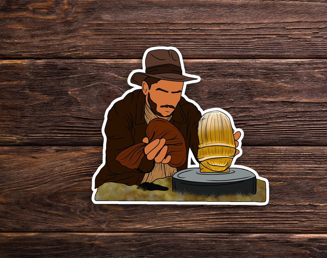 Indiana Jones Sticker OR Magnet - Raiders of the Lost Ark ...