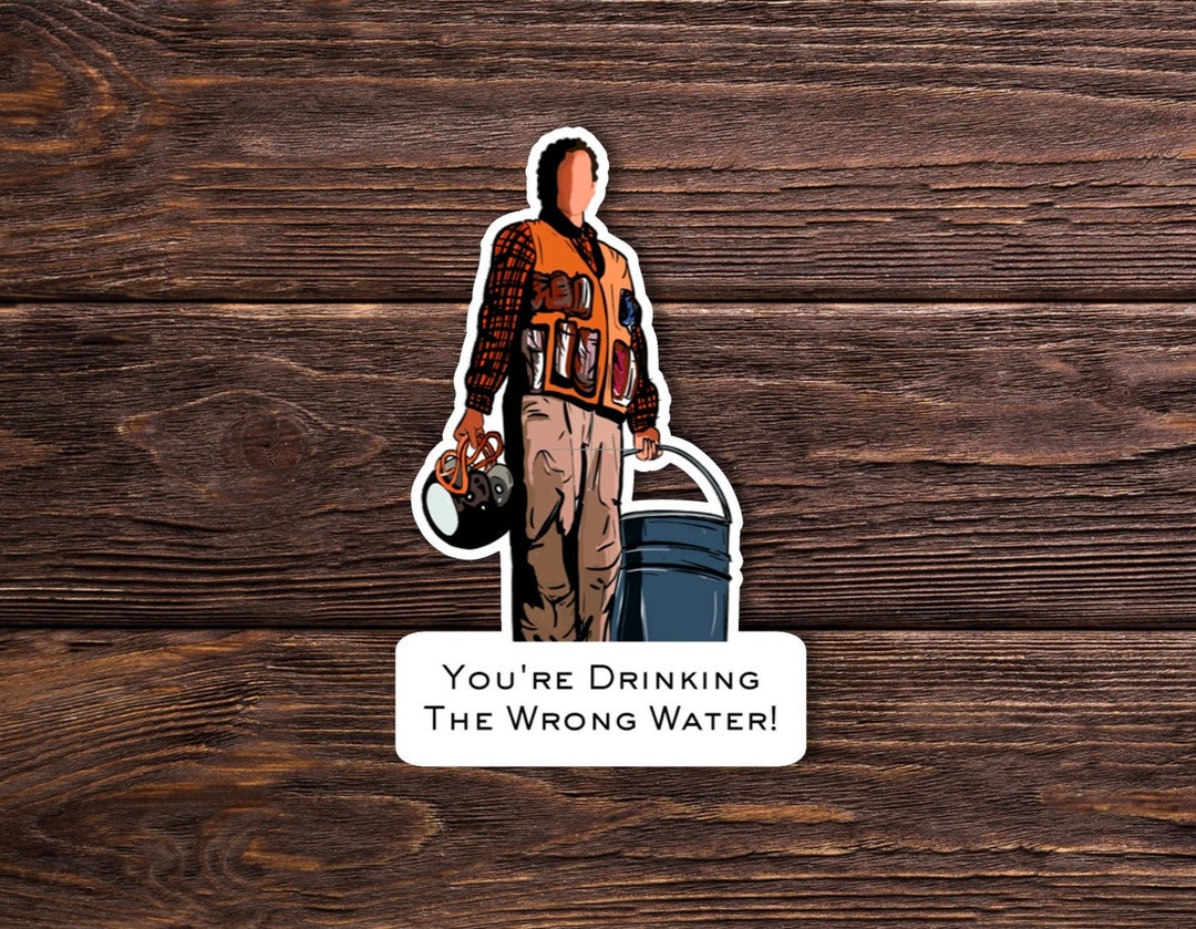 Waterboy Sticker OR Magnet - Adam Sandler - H20 - Gatorade - Water ...