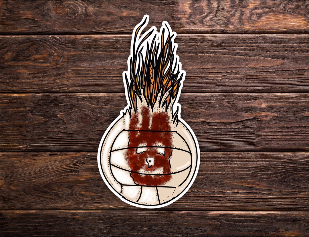 Cast Away Sticker OR Magnet - Wilson - Volleyball - Classic Movie ...
