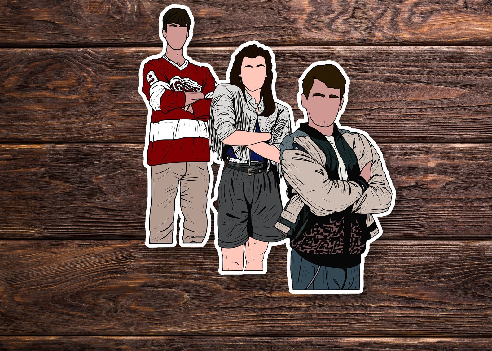 Ferris Bueller Sticker OR Magnet Set - Nostalgia Stickers - Classic ...