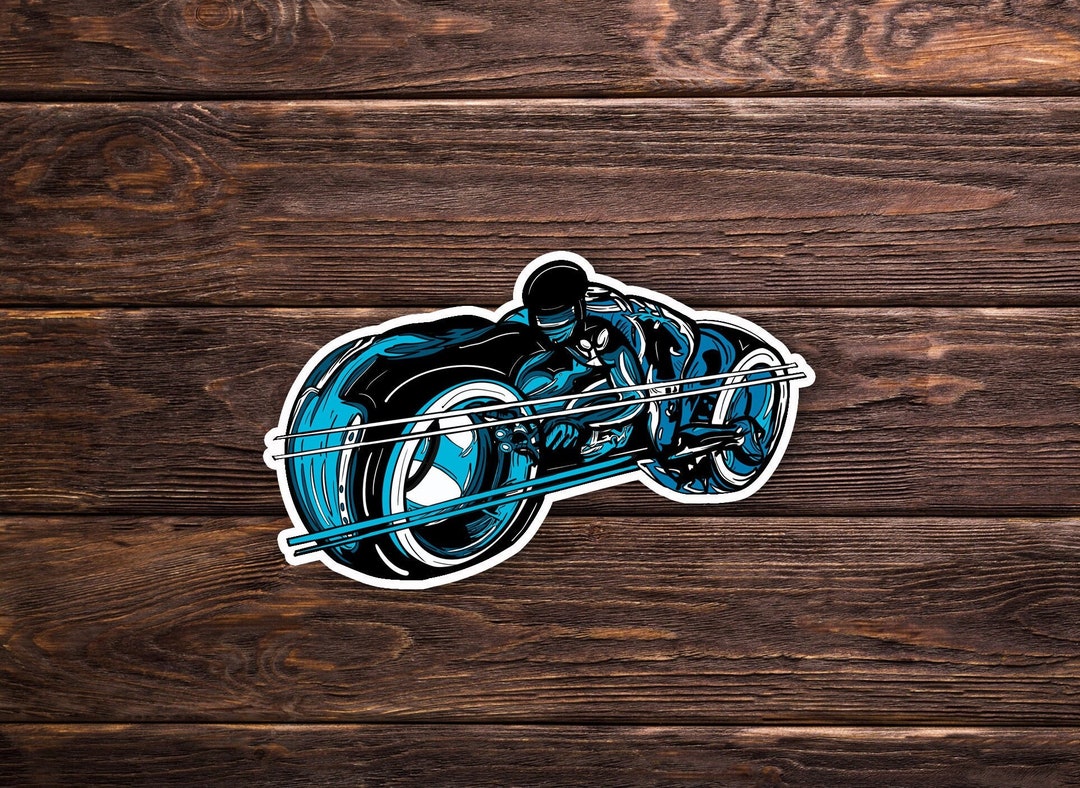 Tron Sticker or Magnet - Scifi - Laptop Hydroflask Water Bottle Decal ...