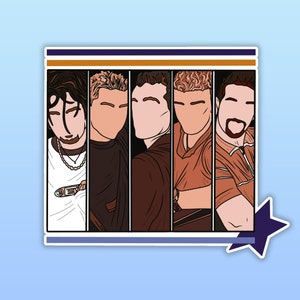 Nsync Sticker OR Magnet - 90s Legends - Pop - Justin Timberlake ...
