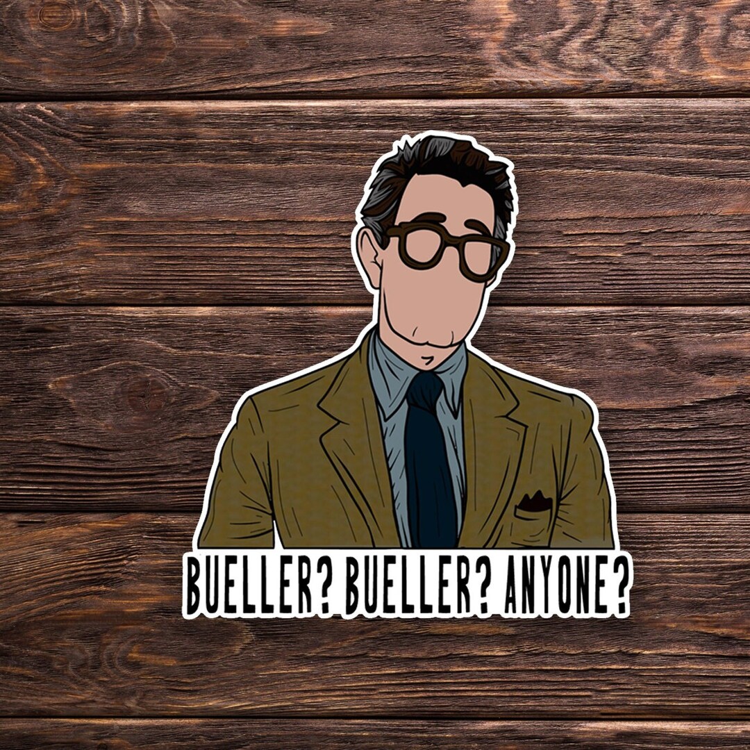 Ferris Bueller Sticker OR Magnet Set - Nostalgia Stickers - Classic ...