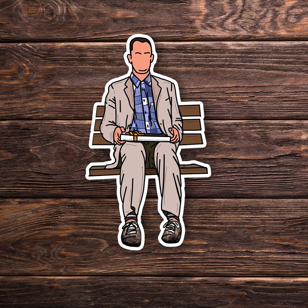 Forrest Gump Sticker OR Magnet - Life is Like a Box of Chocolates ...
