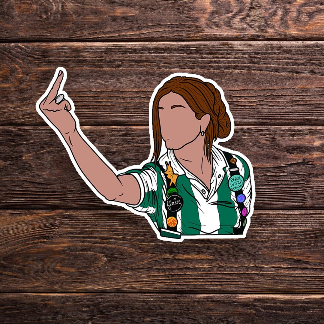 Flair - Chotchkie's - Office Space Sticker OR Magnet - Waitress - Work ...