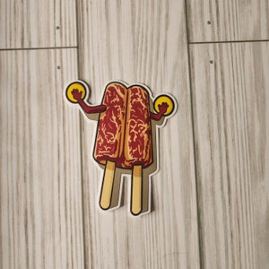 Fifth Element Sticker OR Magnet - Scifi - Meat Popsicle - Funny Sticker ...