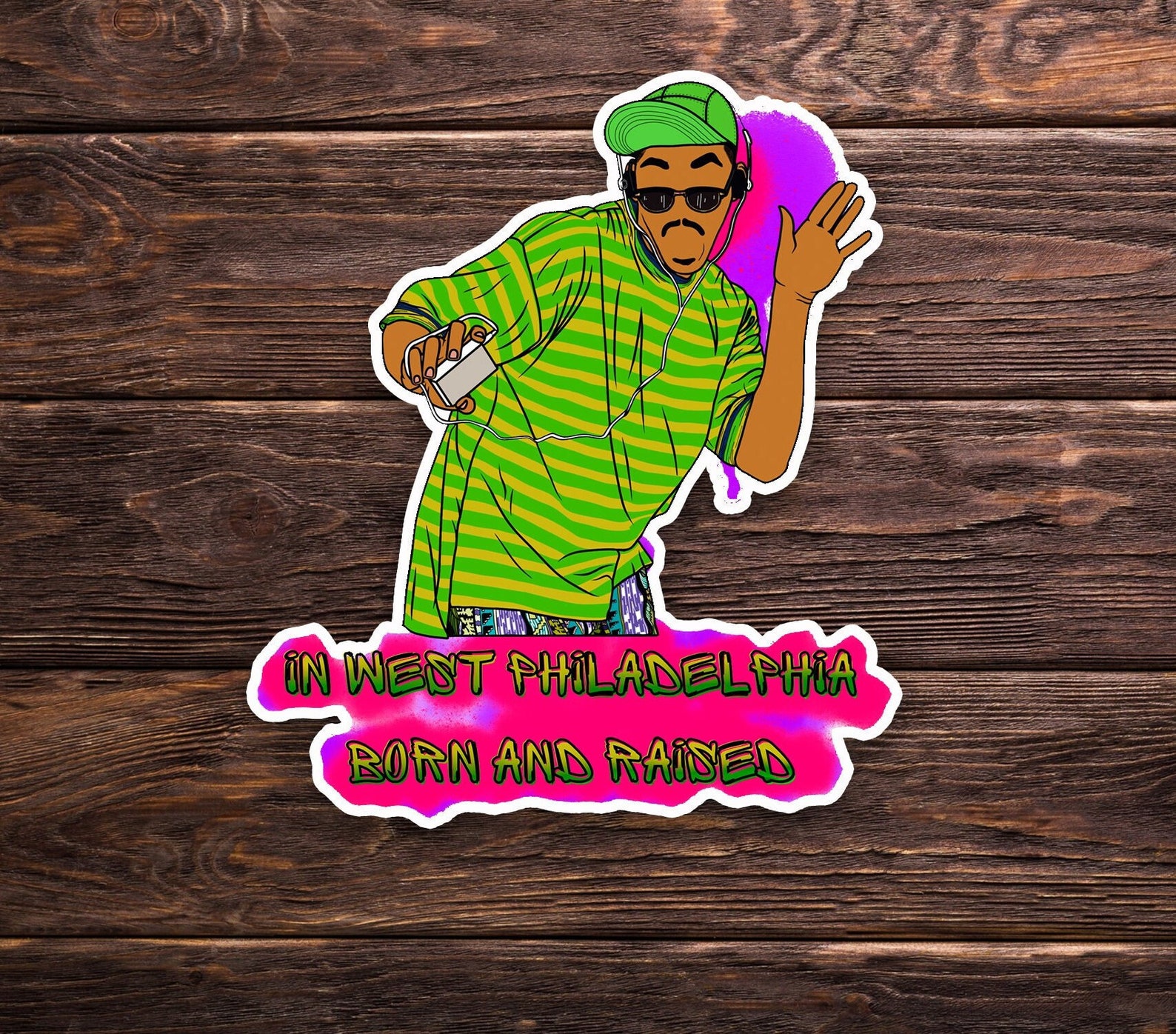 Fresh Prince of Bel-air Sticker OR Magnet - 90s Legend - Will Smith ...