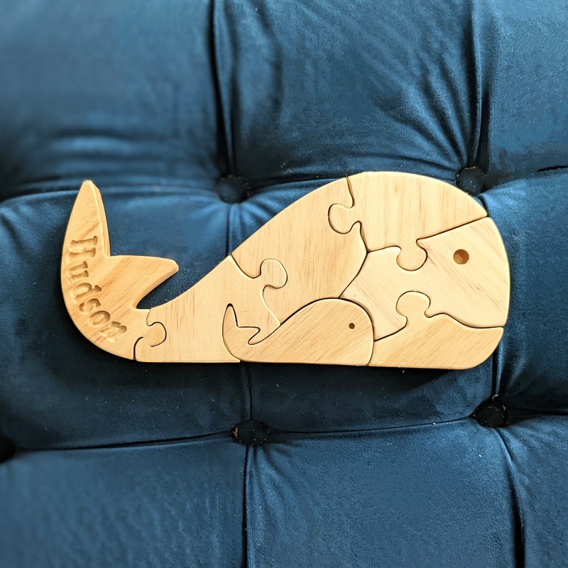 Wooden Animal Puzzle - Etsy