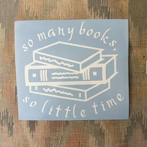 So Little Time Decal - Etsy