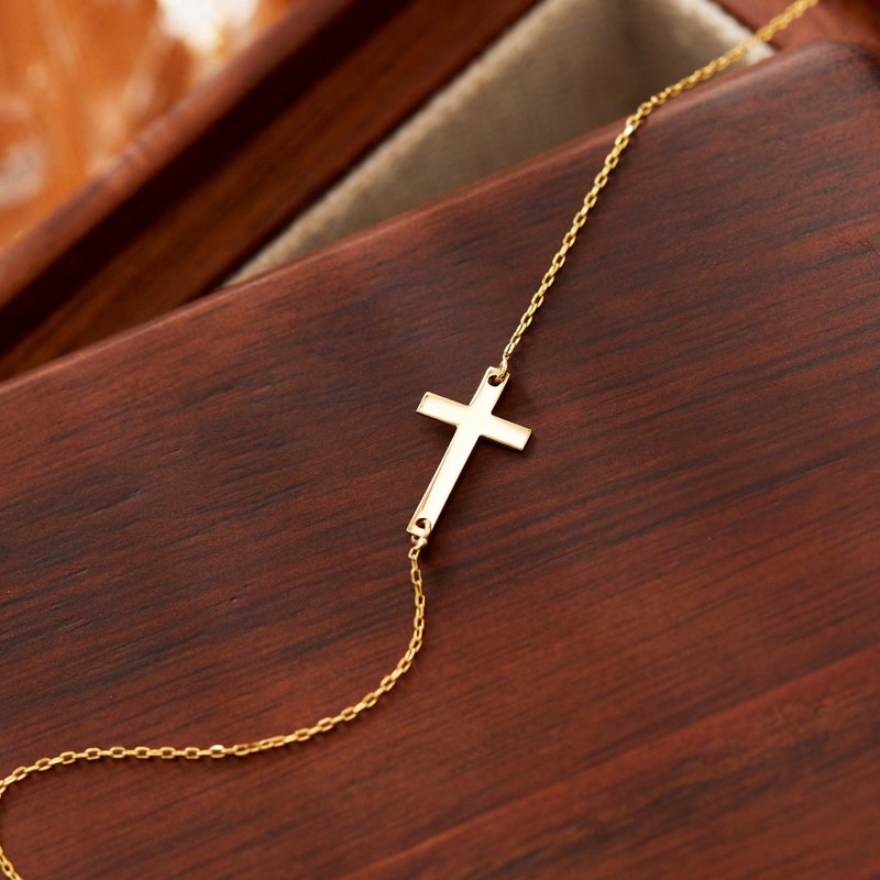 Sideways Cross - Etsy