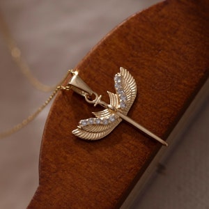 Angel Necklace Etsy