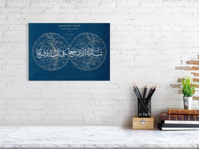 Celestial Calligraphy Chart - Etsy