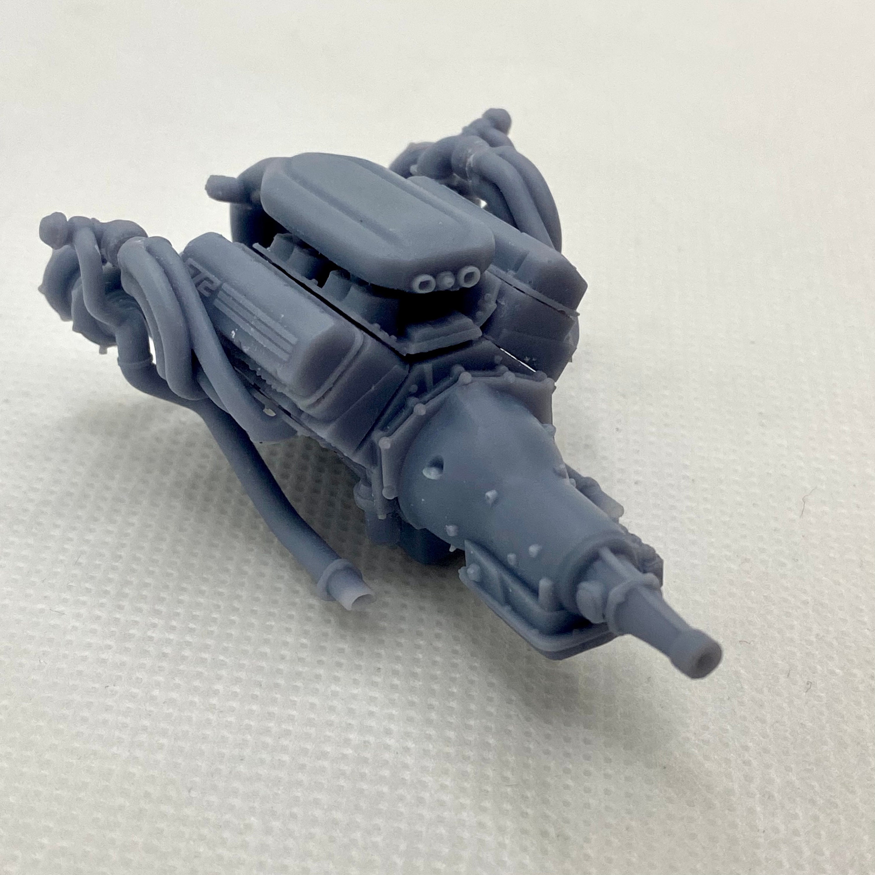 1/24 Twin Turbo 572 Big Block Engine 19 Pc Kit. - Etsy