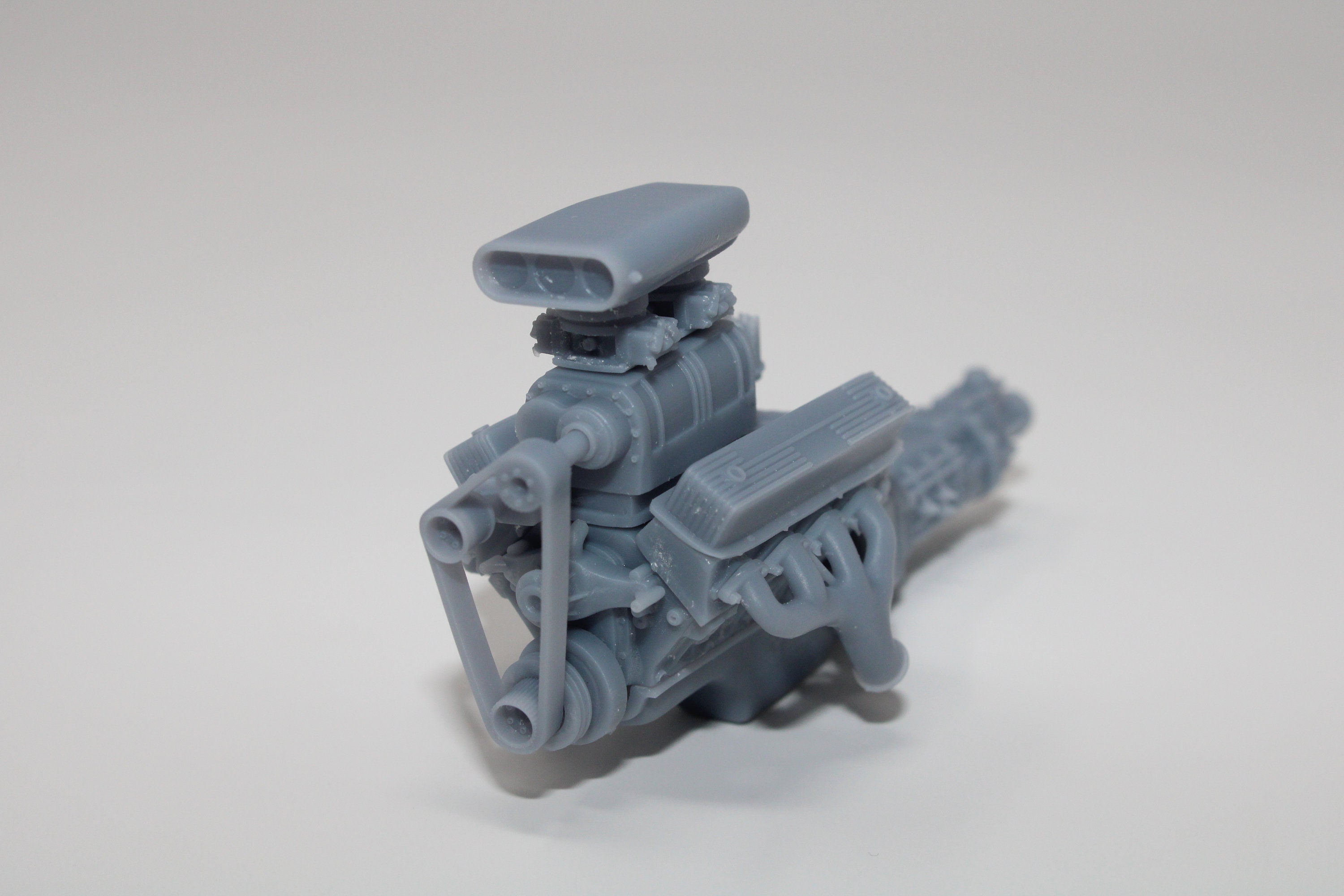 1/24 Scale 454 BBC Supercharged Engine Model Kit 15 Pc. - Etsy