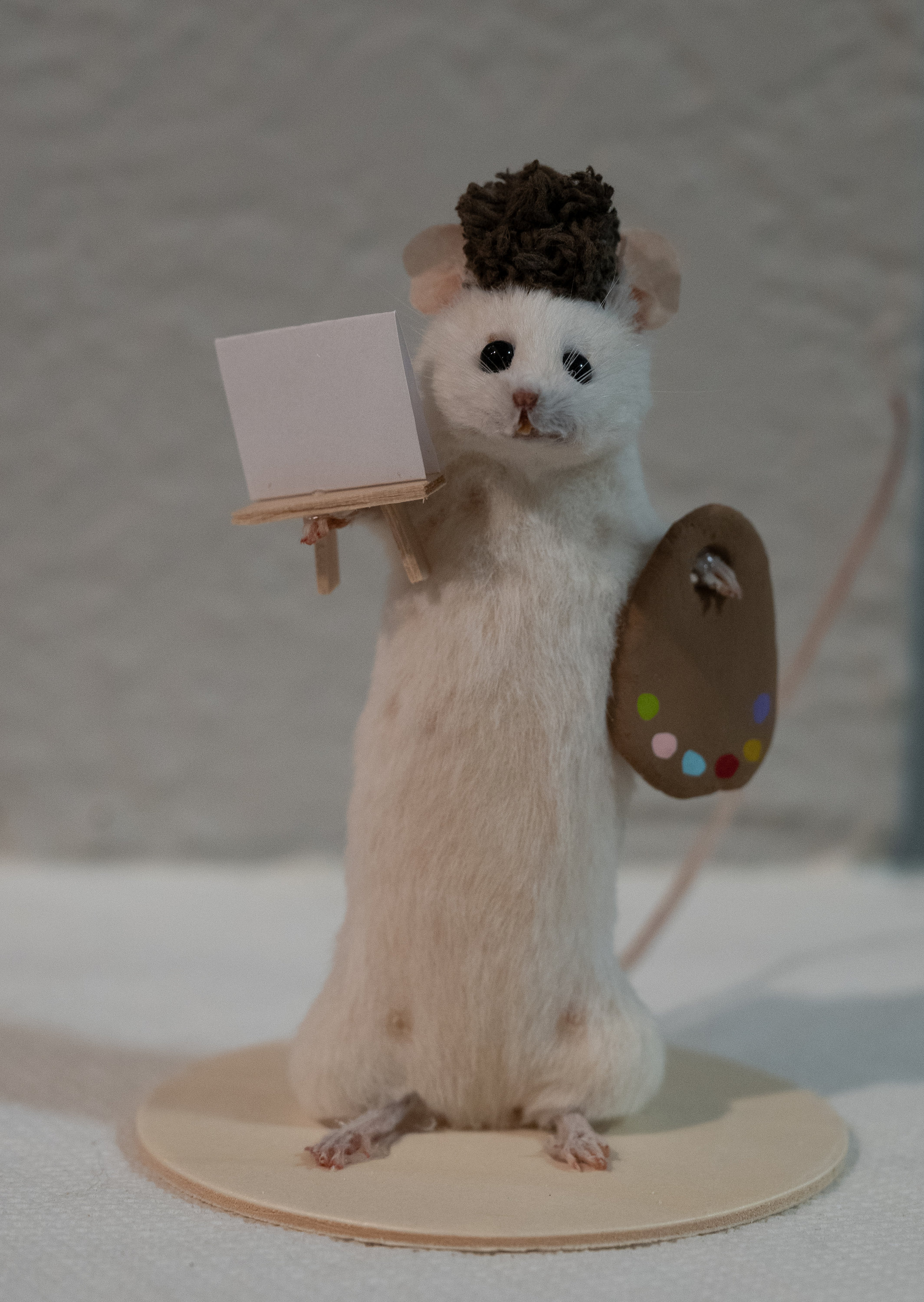 Taxidermy Mouse Bob Ross! Odditys / Curiosity - Etsy