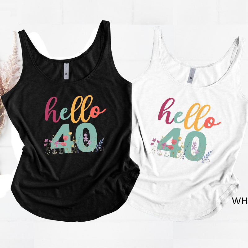 Hello 40 - Etsy